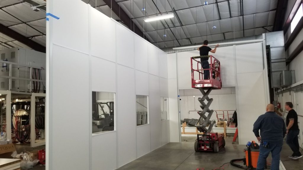 KCH Cleanrooms | Wall Partitions Bay Area Cleanroom Provider